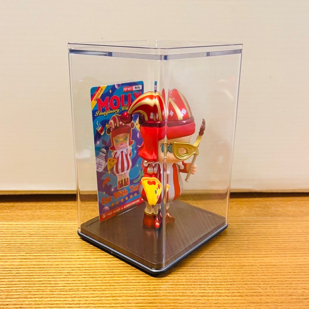展示盒 Popmart, Molly, The Monsters Labubu, Dimoo, Skullpanda, Crybaby ...