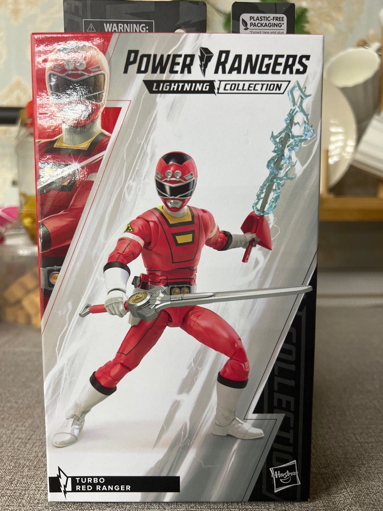 Power ranger lighting collection turbo red ranger, Hobbies & Toys, Toys ...