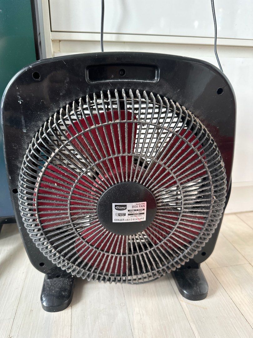 PowerPac Table Fan, Furniture & Home Living, Lighting & Fans, Fans on ...