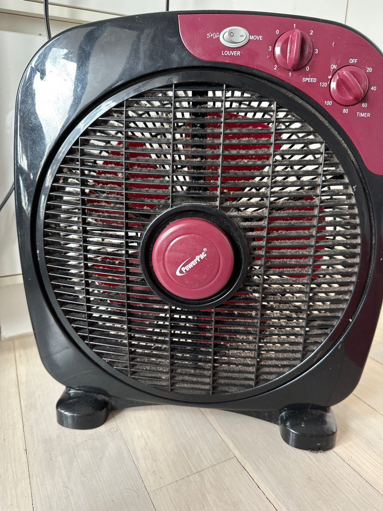 PowerPac Table Fan, Furniture & Home Living, Lighting & Fans, Fans on ...