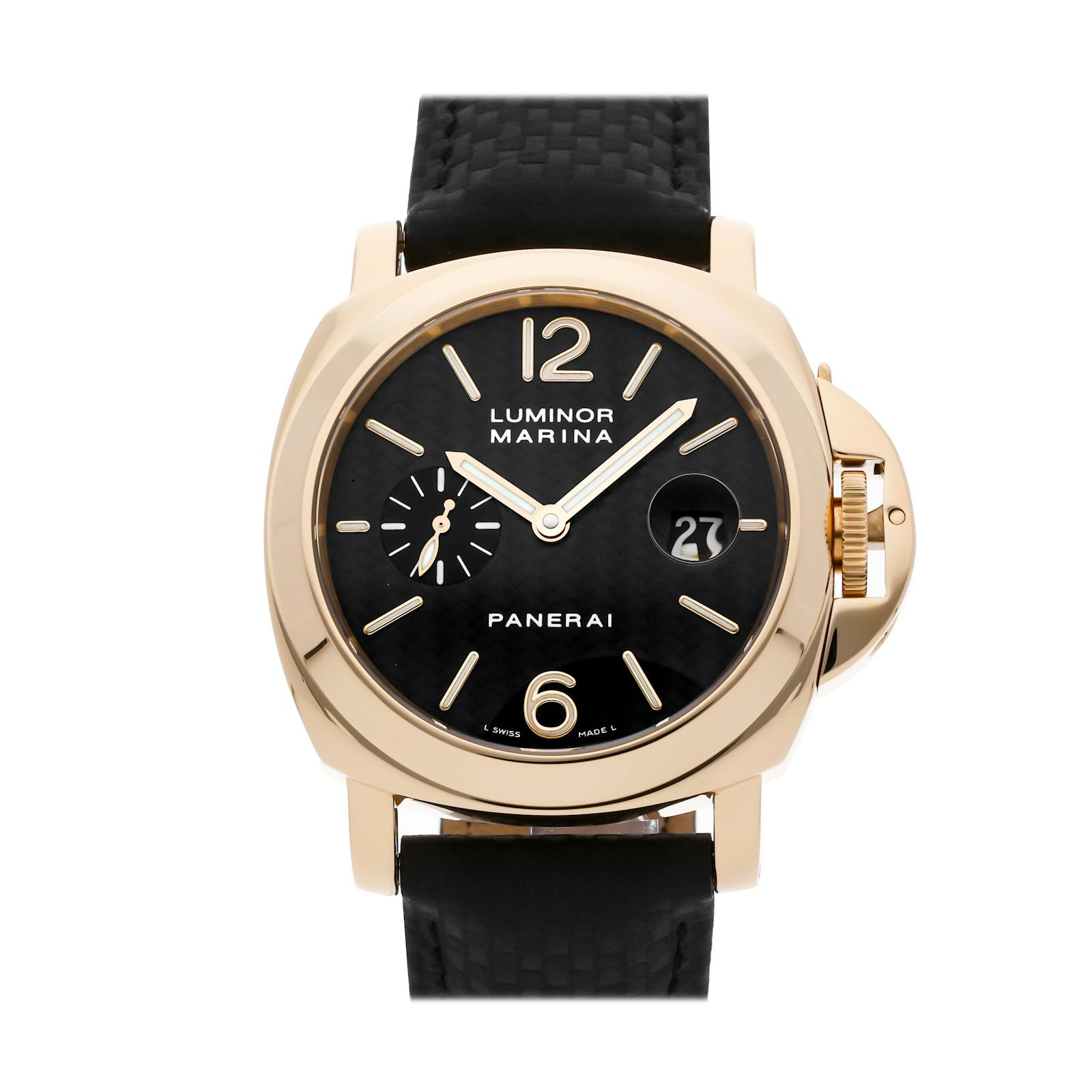 Pre-Owned Panerai Luminor Marina PAM 140, Luxury, Watches on Carousell