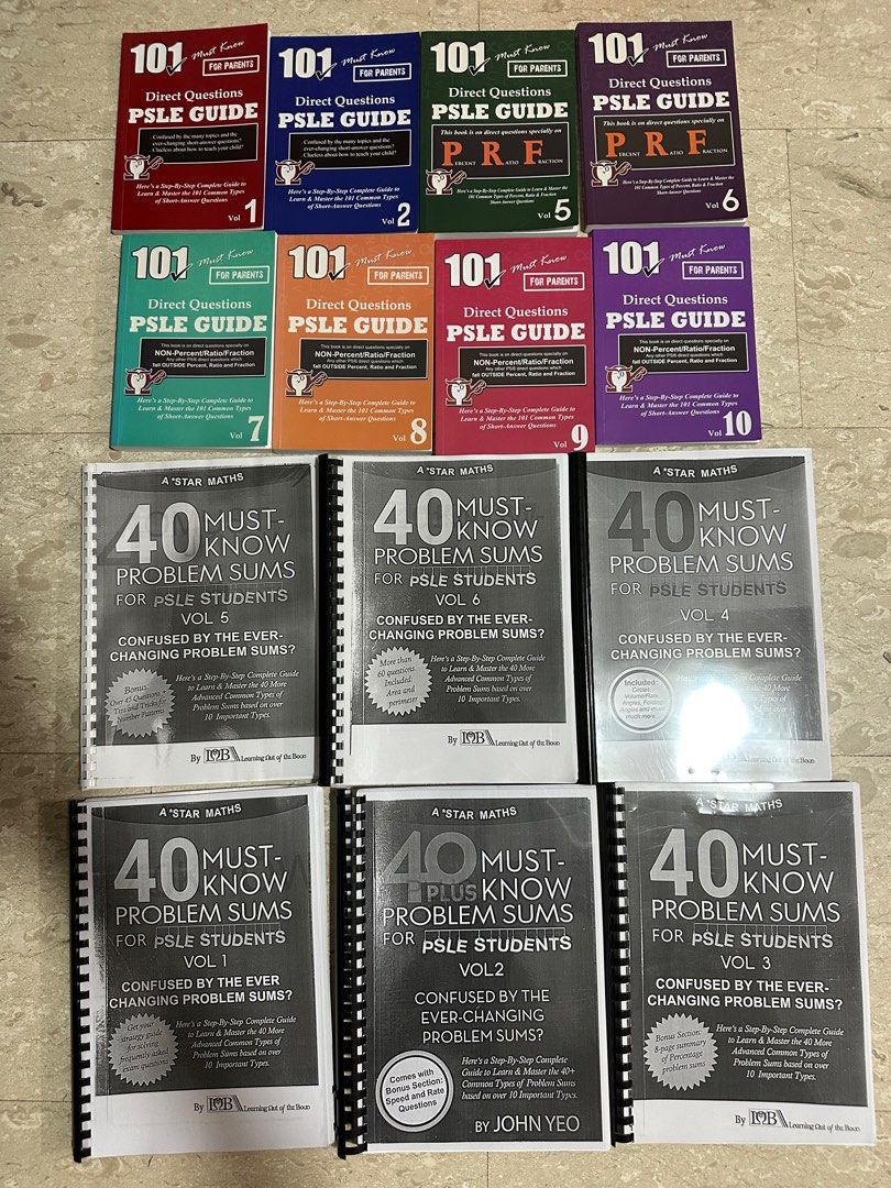 Psle bundle- LOB Learning out of box 101 Direct, Hobbies & Toys, Books ...