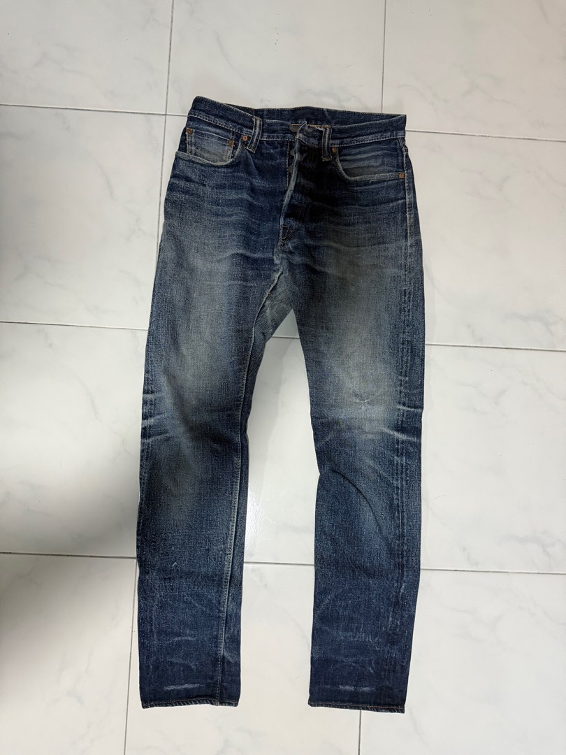 PURE BLUE JAPAN W33, Men's Fashion, Bottoms, Jeans on Carousell