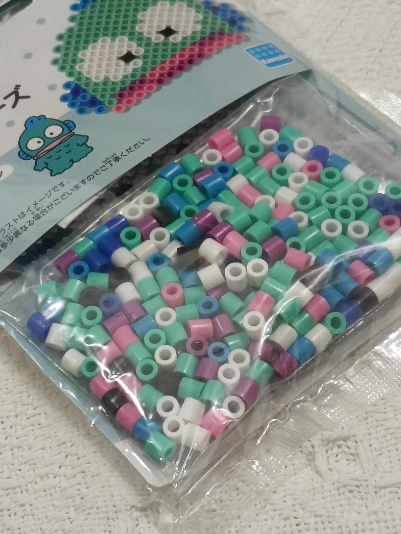Sanrio Hangyodon Perler Beads, Hobbies & Toys, Collectibles ...