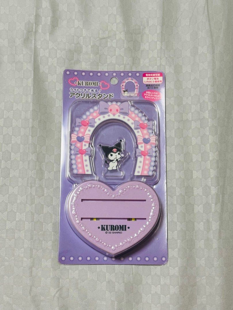 Sanrio Kuromi Acrylic Stand with Light, Hobbies & Toys, Toys & Games on ...
