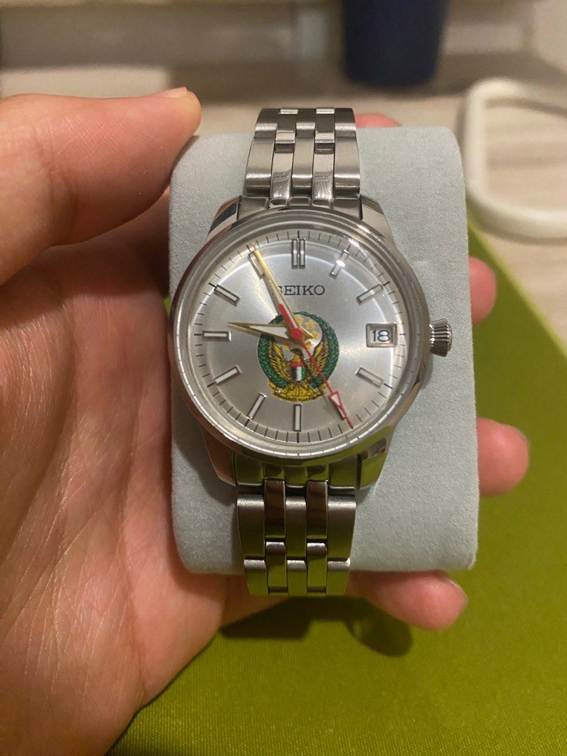Seiko mod UAE dial Mechanical, Men's Fashion, Watches & Accessories ...