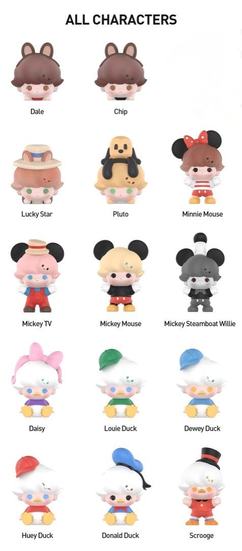 Selling Pop Mart Pop Bean Dimoo World x Disney Classic Series, Hobbies ...