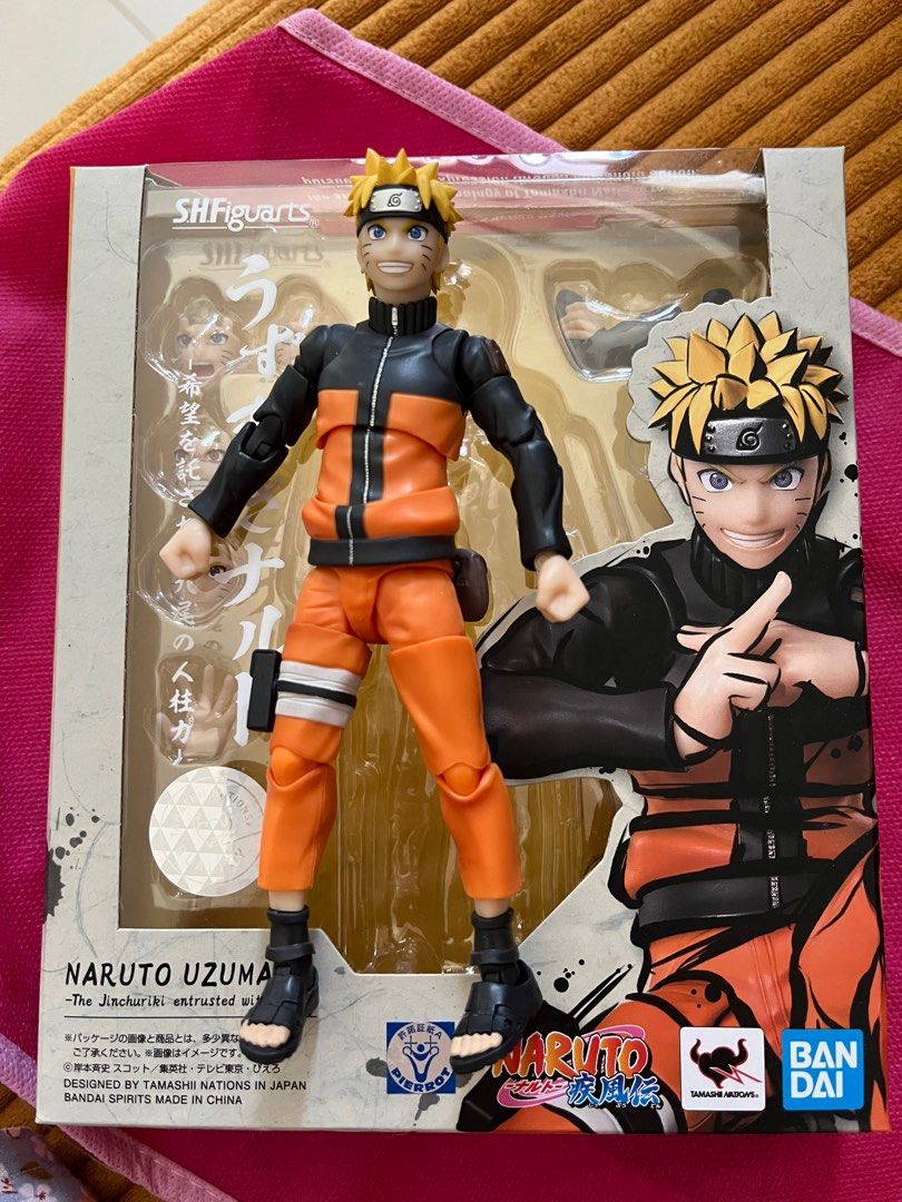 Shf Naruto uzumaki, Hobbies & Toys, Toys & Games on Carousell