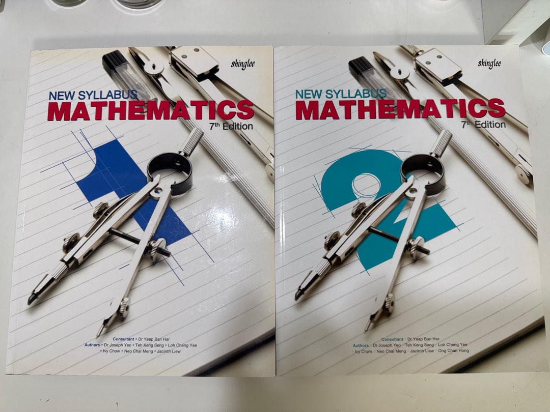 Shinglee New Syllabus Math 7th Edition (Sec1, Sec2), Hobbies & Toys ...