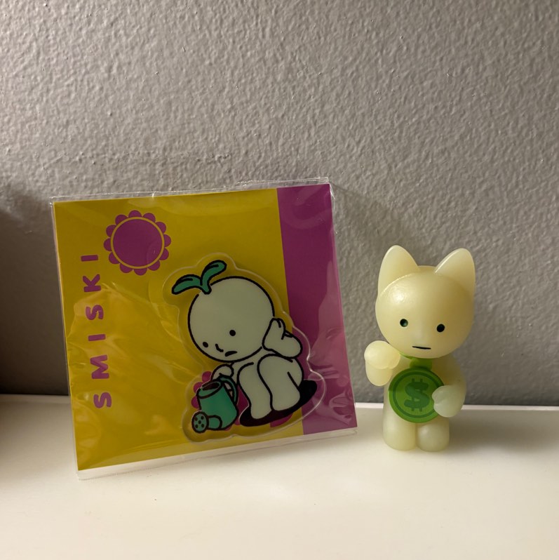smiski secret with new series magnet, Everything Else on Carousell