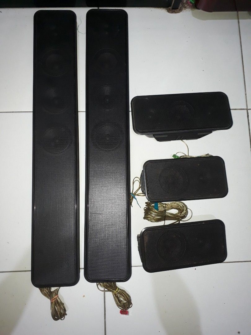 Speaker Pasif Philips CS3276 + Ampli Bluetooth Berfungsi Dengan Baik ...