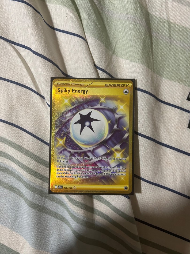 Spiky energy hyper rare - Pokemon journey together cards, Hobbies ...