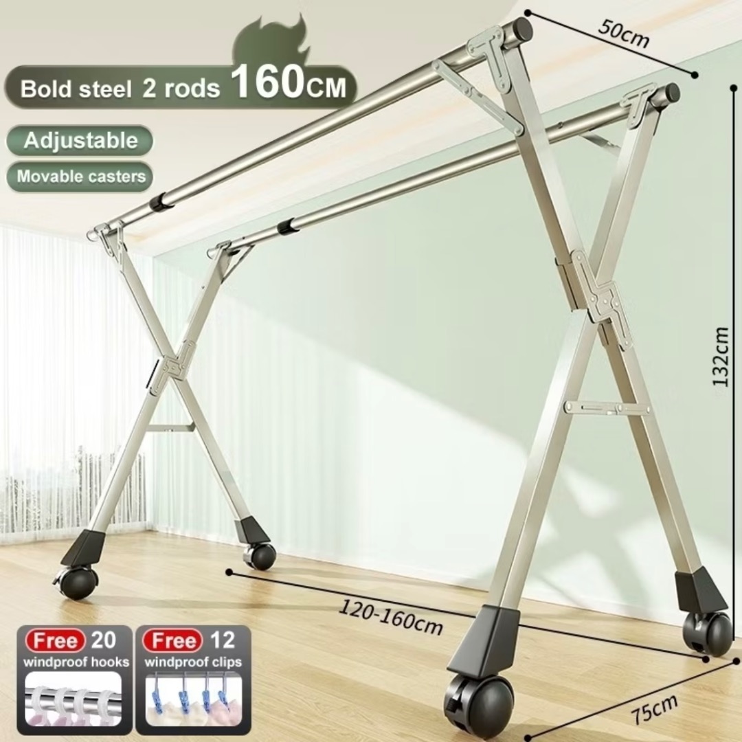 Stainless Steel Clothes Drying Rack | Clothes Hanging Rack | Clothes ...