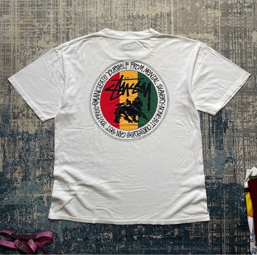stussy rasta feelin irie, Men's Fashion, Activewear on Carousell
