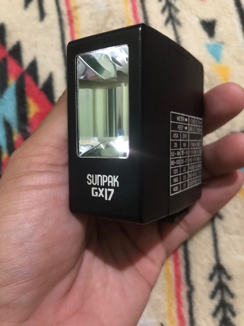 Sunpak GX17, Photography, Photography Accessories, Flashes on Carousell