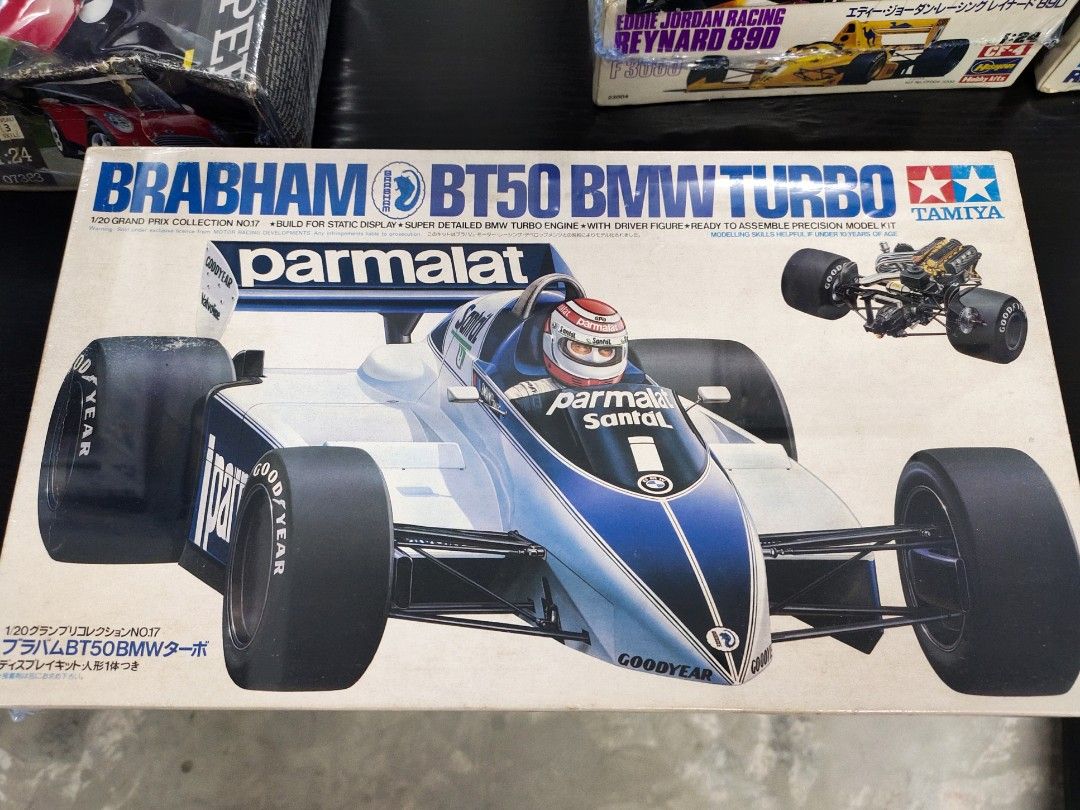 Tamiya nib Brabham bt 50 turbo F1 kit, Hobbies & Toys, Toys & Games on ...