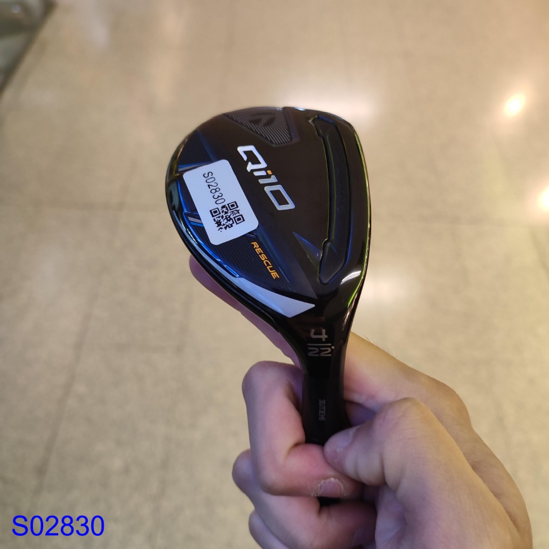 Taylormade Qi10 4 Utility / Hybrid Golf Hybrid / Utility Mitsubishi Chemical Tm 60 Shaft Regular ...