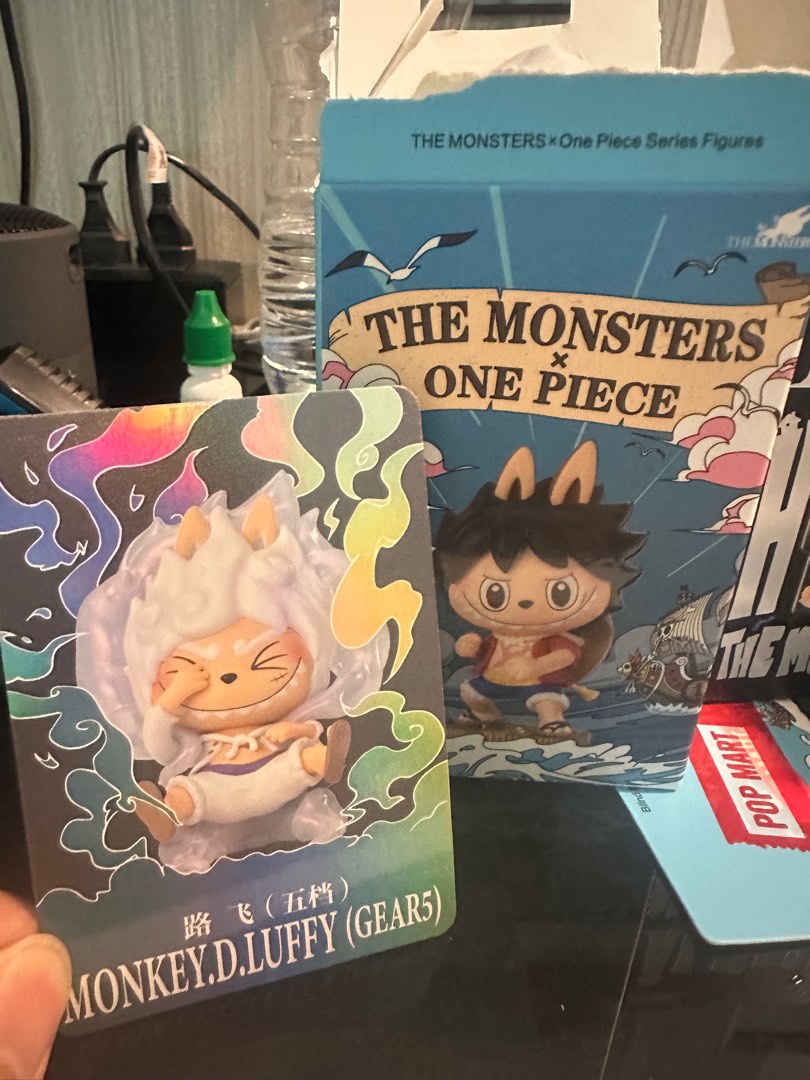 The Monsters x One Piece Luffy Gear 5, Hobbies & Toys, Toys & Games on ...