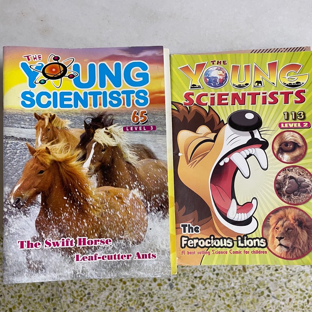 The Young Scientists Science Comic magazines for Children Level 2 and 3 ...