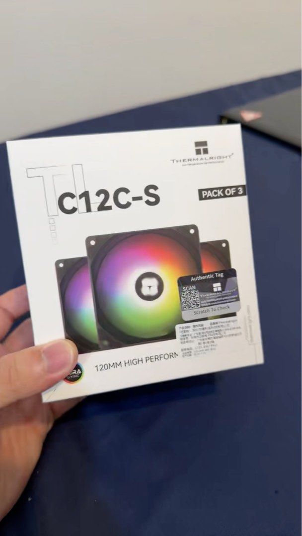 Thermalright C12C-S RGB Fans (Pack of 3), Computers & Tech, Parts ...