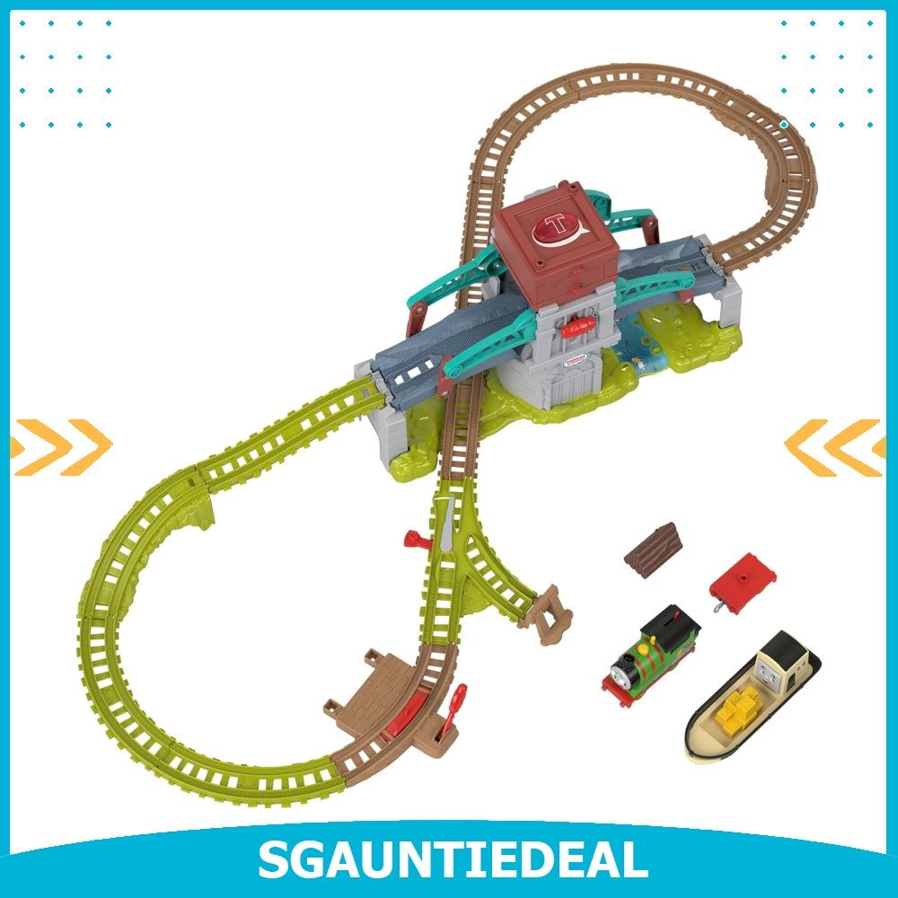 Thomas & Friends Train Set Talking Bulstrode & Which-Way Bridge Track ...
