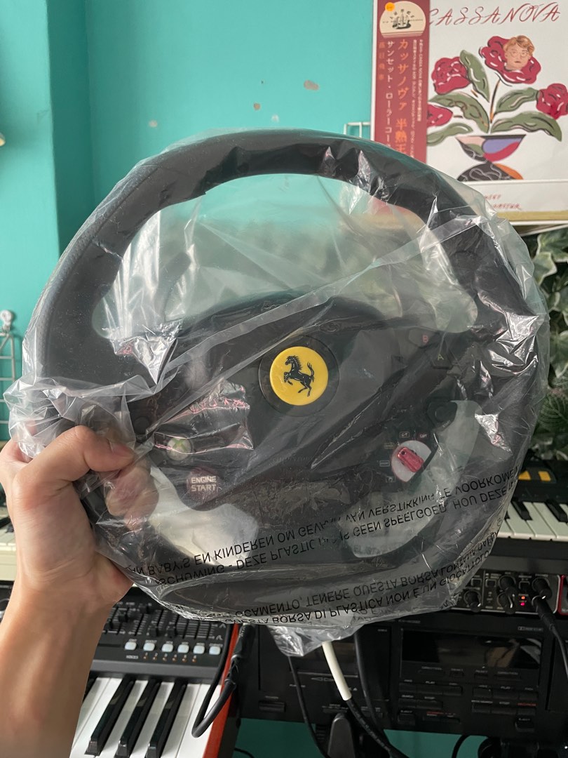 Thrustmaster Ferrari 458 Italia Racing Wheel, Video Gaming, Gaming ...