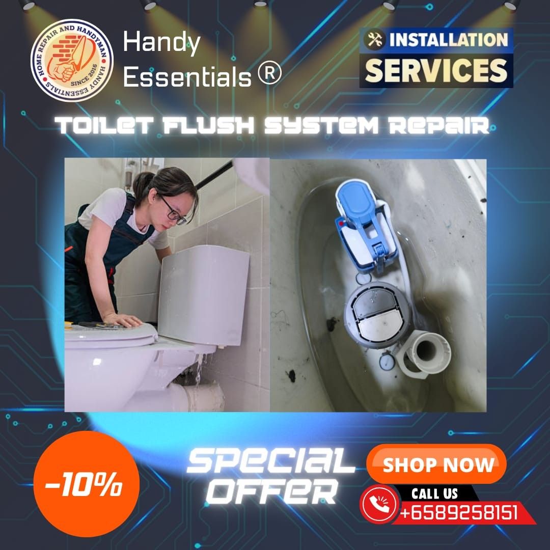 Toilet Bowl Flushing System | Flushing system repair | Cistern Pump ...