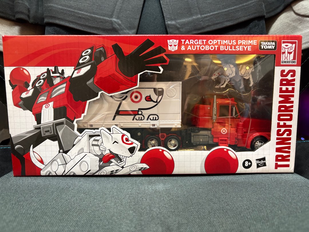 Transformers x Target Optimus Prime & Autobot Bullseye, Hobbies & Toys ...