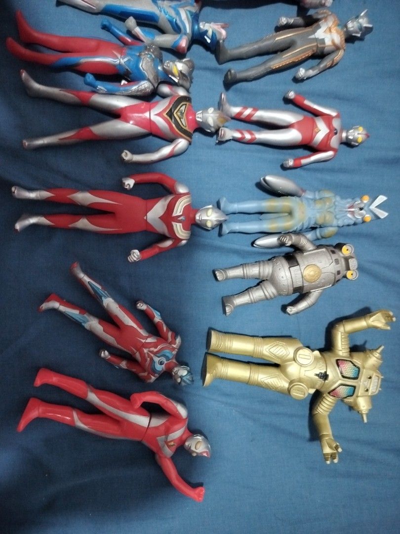 Ultraman Sofubi set, Hobbies & Toys, Toys & Games on Carousell