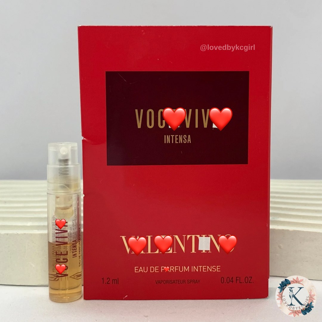 Valent*no Voce Viva Intensa EDP INTENSE (VIAL) 1.2mL, Beauty & Personal Care, Fragrance ...