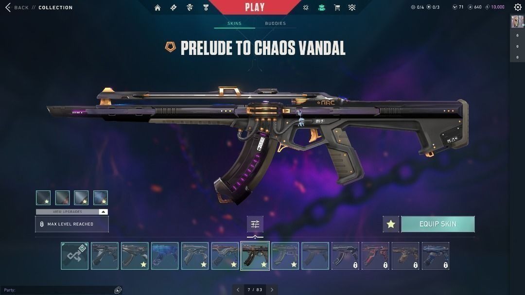 Valorant Account 12 Prems (RGX Vandal), Video Gaming, Gaming ...