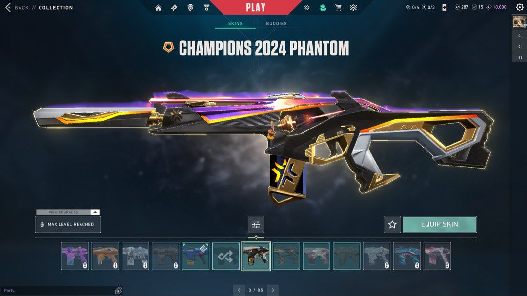 Valorant Account ARCANE BUNDLE + CHAMPIONS 2024 PHANTOM, Video Gaming ...