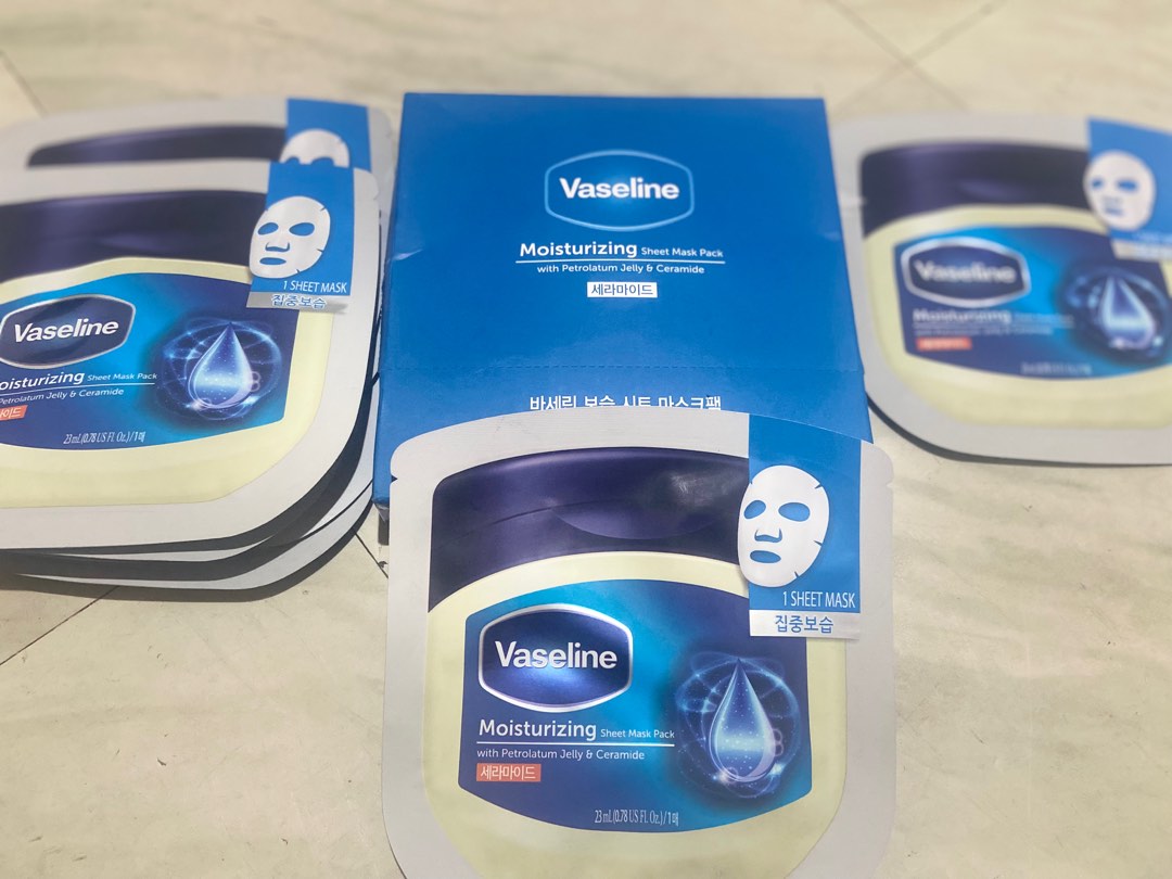 Vaseline face mask, Beauty & Personal Care, Face, Face Care on Carousell