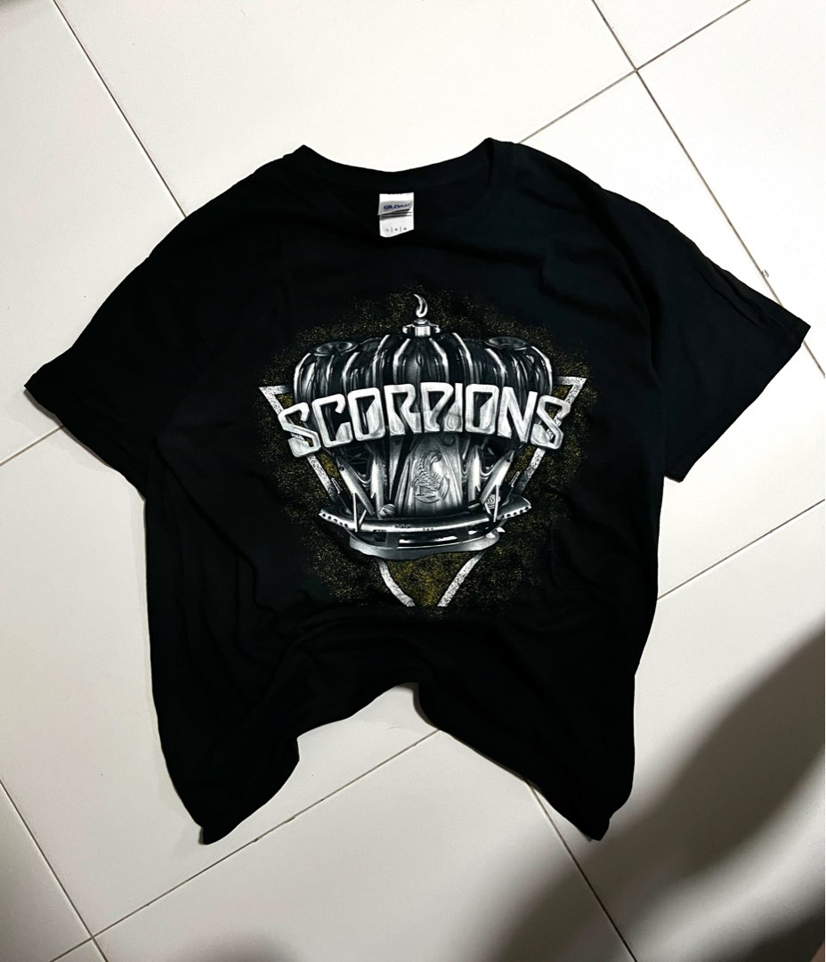 vintage scorpions tee, Men's Fashion, Tops & Sets, Tshirts & Polo Shirts on Carousell