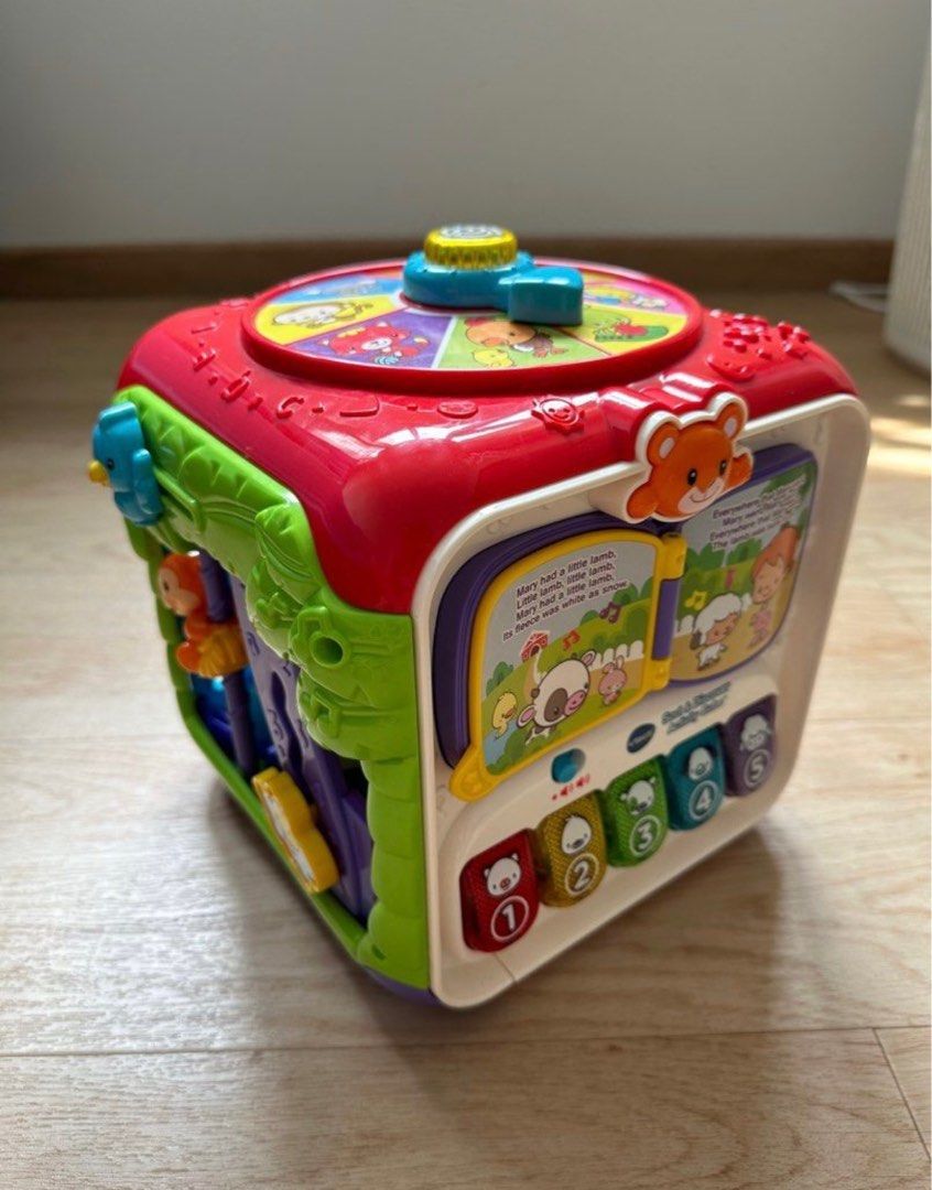VTech activity cube, Leap frog robot , shape sorter, puzzle, Babies ...