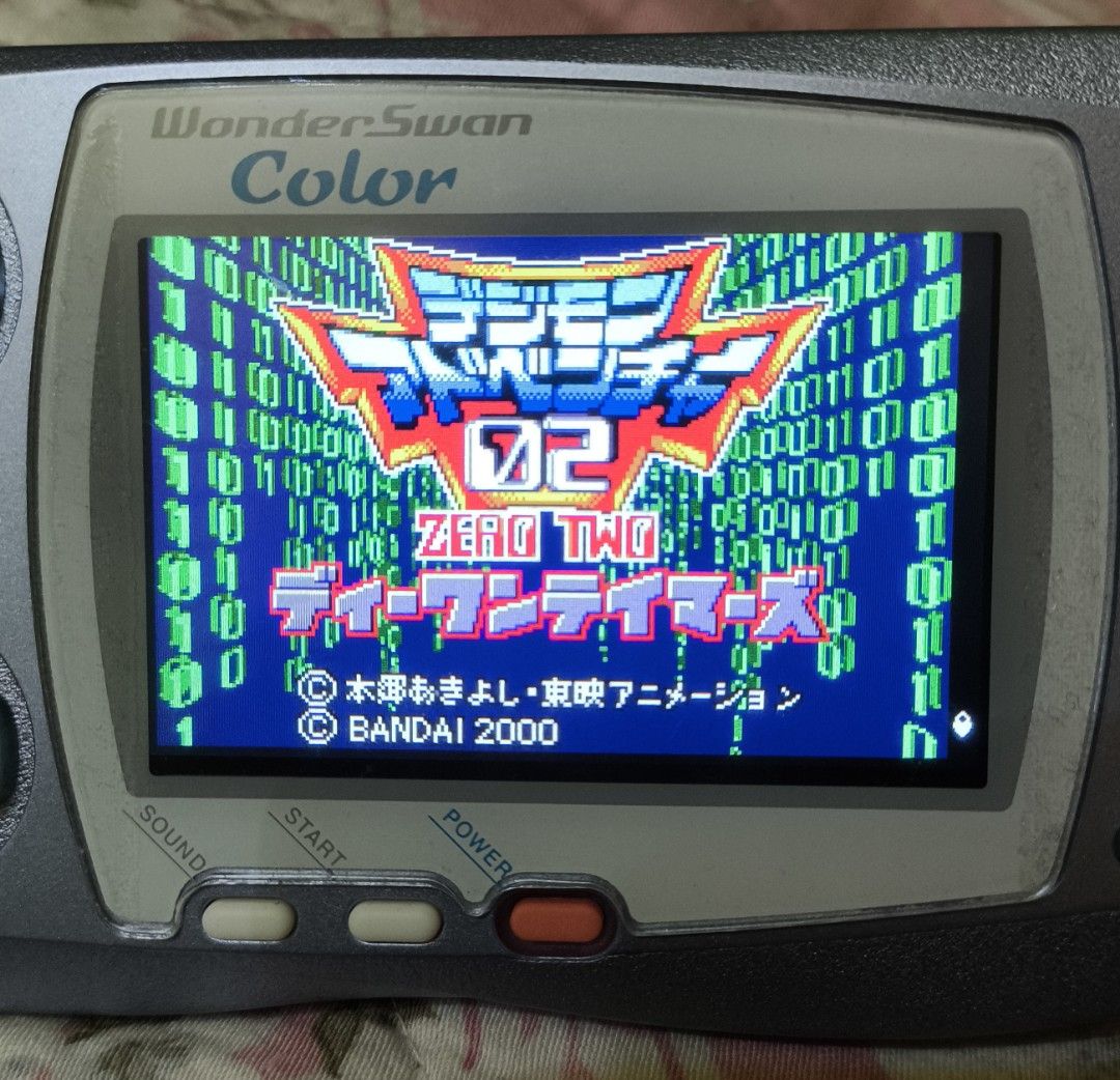 Wonderswan Digimon adventure zero two, Video Gaming, Video Games ...