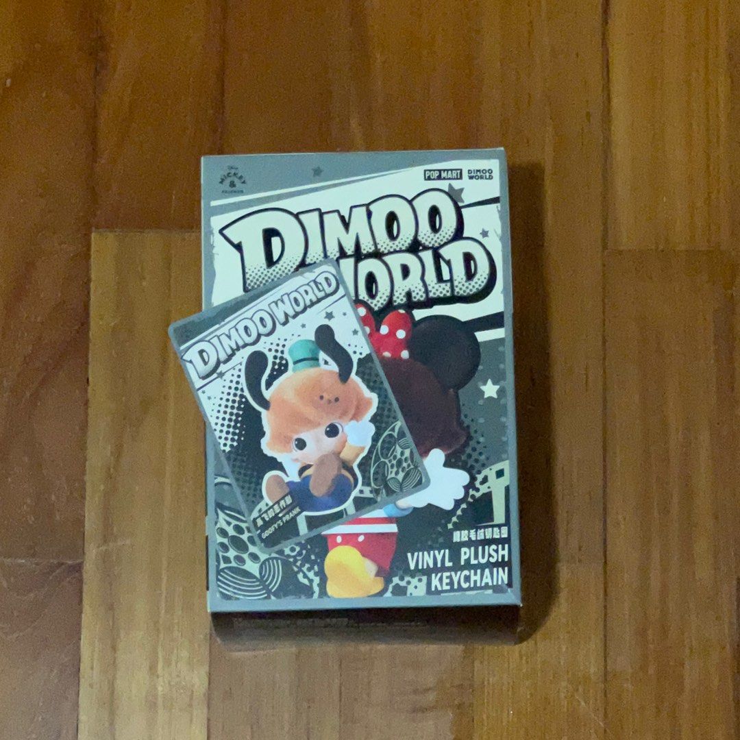 [WTS/WTT BNIF] Popmart Dimoo World x Disney Plush Keychain (Goofy to ...