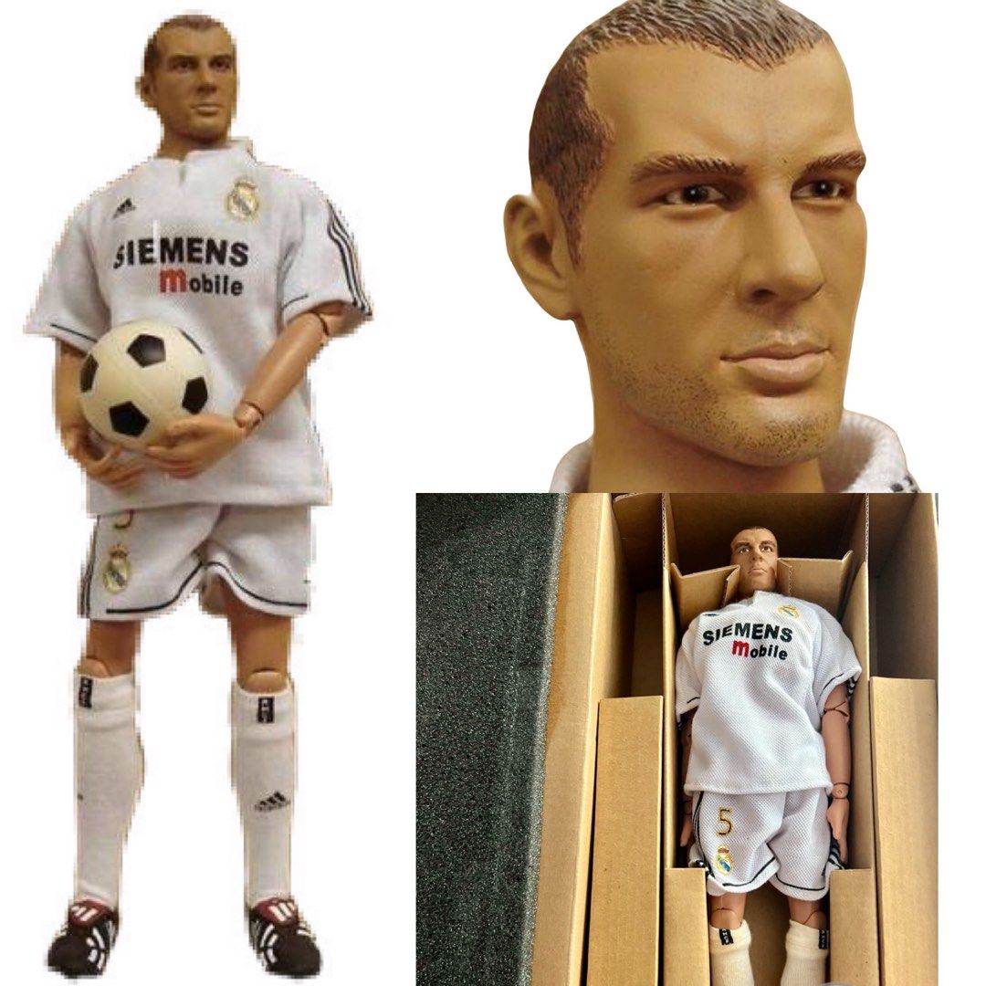 ZINEDINE ZIDANE Figure | Real Madrid Soccer Football 12 inch Figure (1/ ...