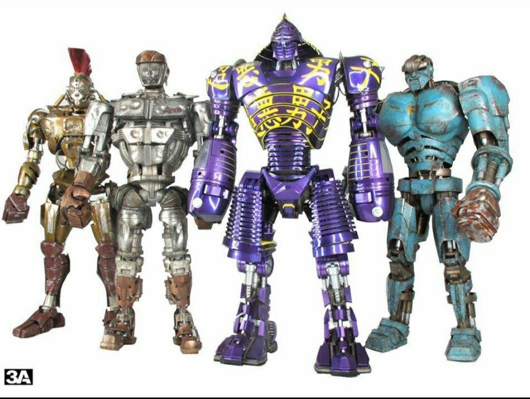 3A Real Steel Action Figure Ambush/Atom/Midas/Noisy Boy, Hobbies & Toys ...
