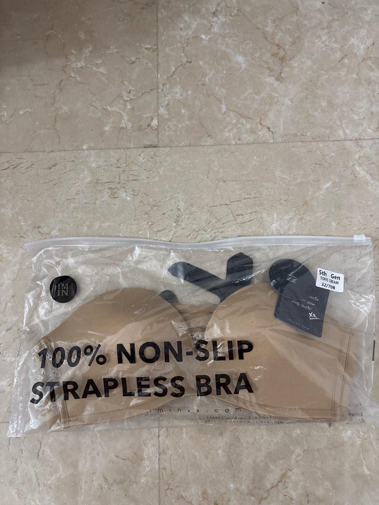 (70/32B) Iminxx strapless non-wired bra I'm in strapless bra, Women's ...