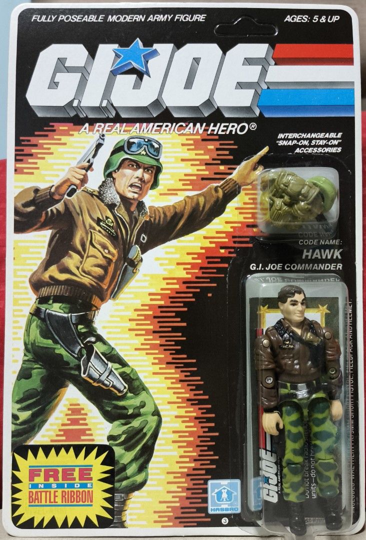 Vintage G.I. Joe G.I.Joe GI Joe A Real American Hero ARAH ★★ 1986 Hawk ...