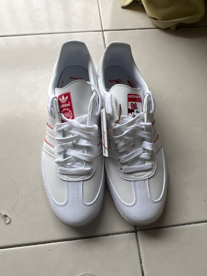 Adidas samba X disney Minniey, Women's Fashion, Footwear, Sneakers on ...