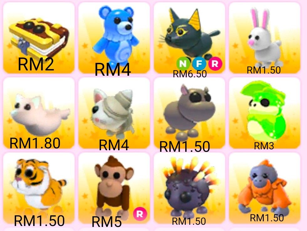 Adopt me- Pet ROBLOX, Video Gaming, Gaming Accessories, In-Game ...