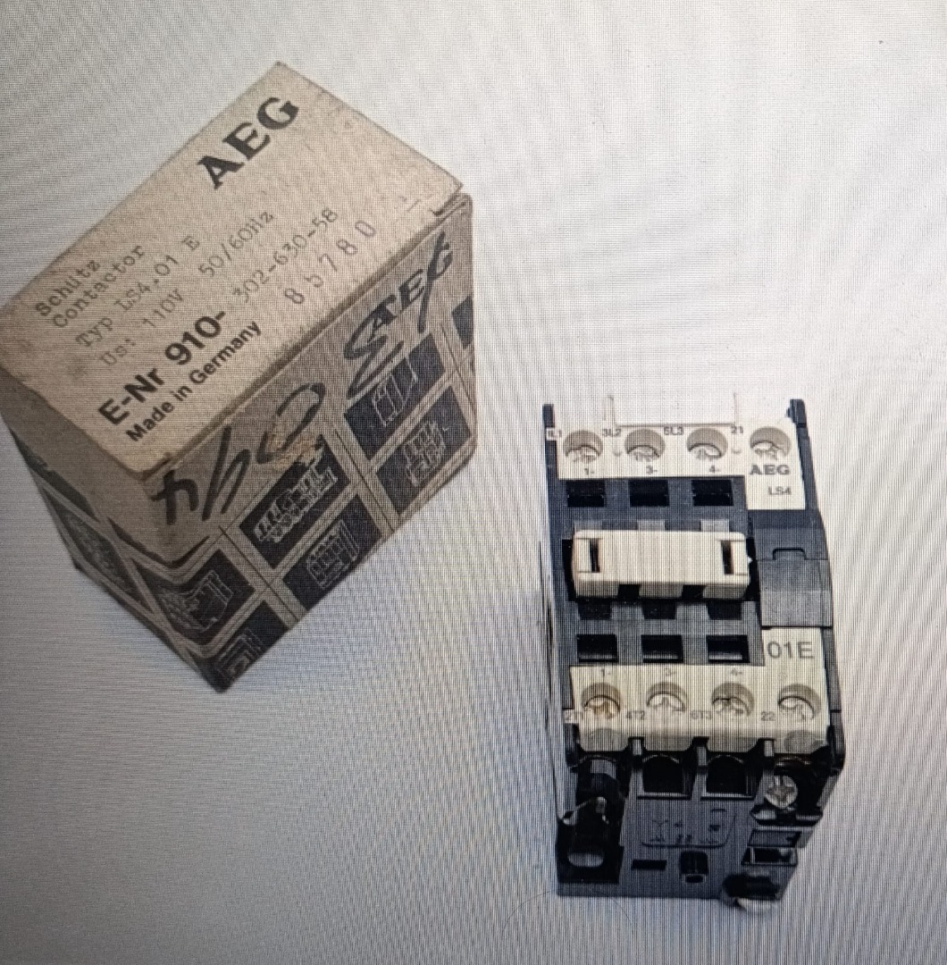 AEG LS4.10E 24V Contactor 16A 3P coil 24Vac, TV & Home Appliances, Electrical, Adaptors ...