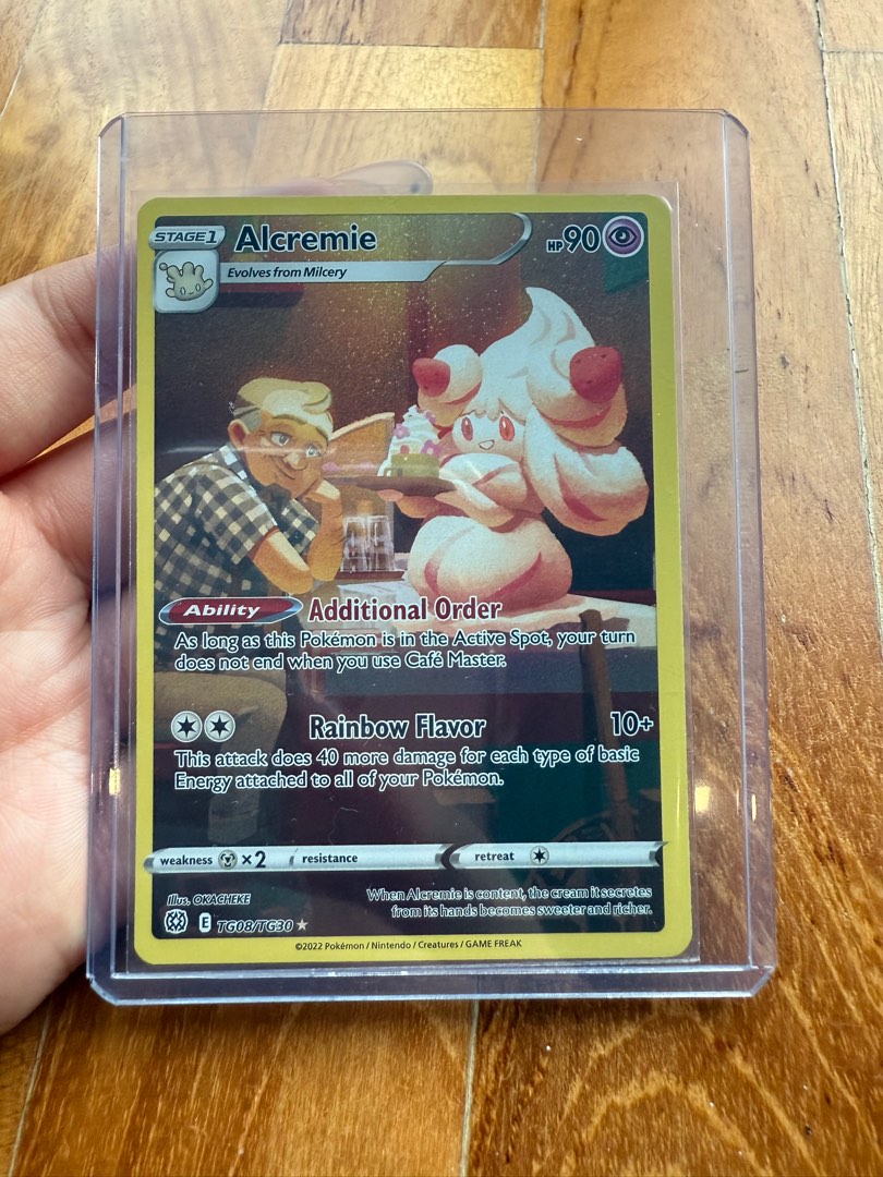 ALCREMIE POKEMON CARD, Hobbies & Toys, Toys & Games on Carousell