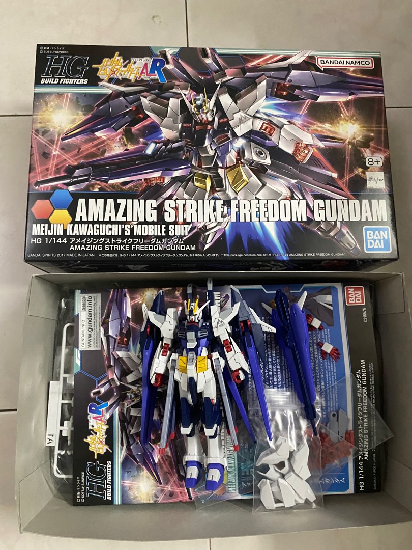 Amazing strike freedom gundam, Hobbies & Toys, Toys & Games on Carousell