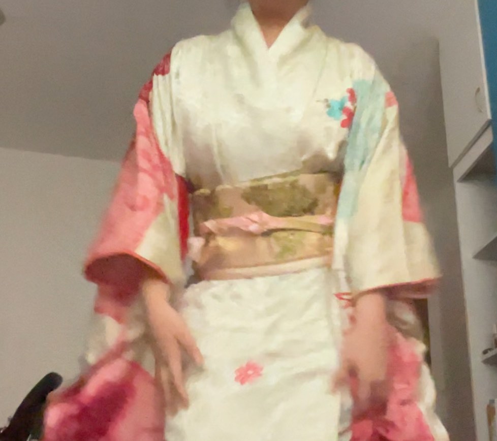 AUTHENTIC TRADITIONAL FURISODE KIMONO SET JAPANESE, Women's Fashion ...