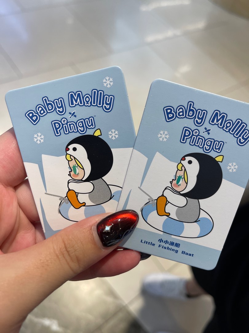 Baby Molly x Pingu - Popmart, Hobbies & Toys, Toys & Games on Carousell