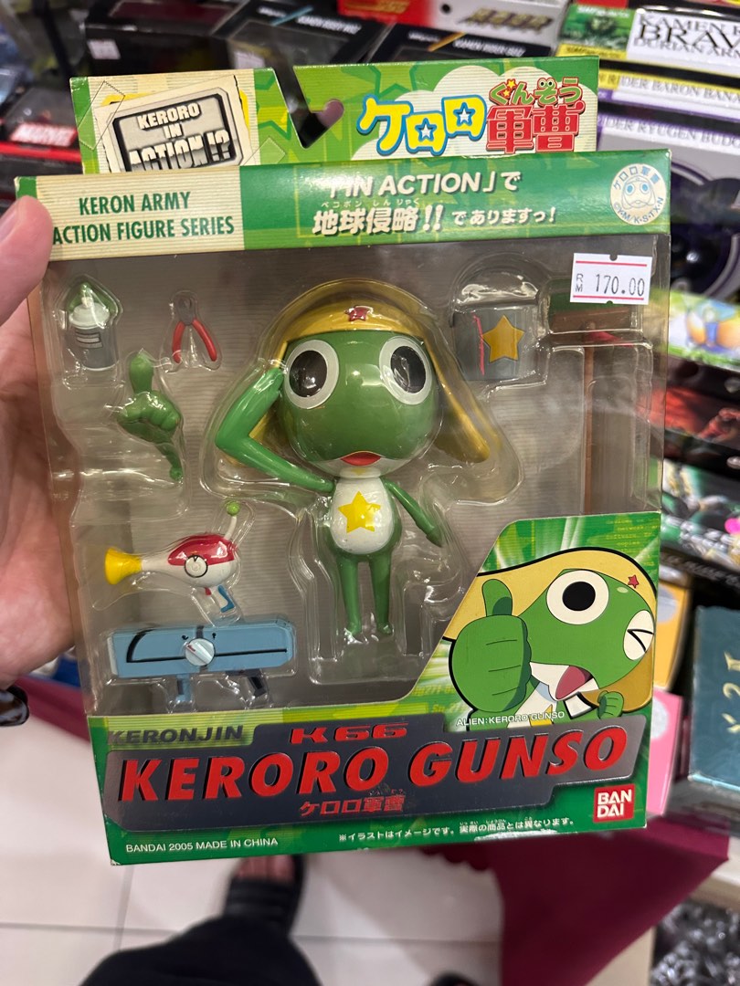 BANDAI KEROJIN K66 KERORO GUNSO ACTION FIGURE SERIES, Hobbies & Toys ...