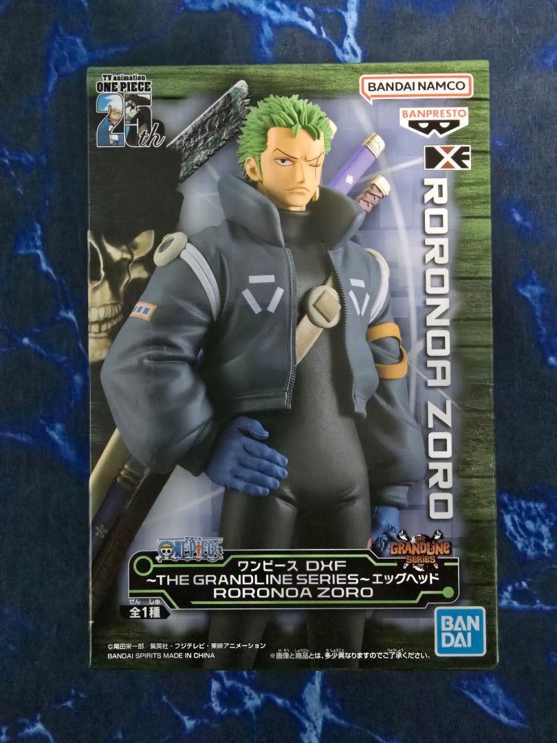 Banpresto One Piece DXF Grandline Egghead Roronoa Zoro Figurine ...